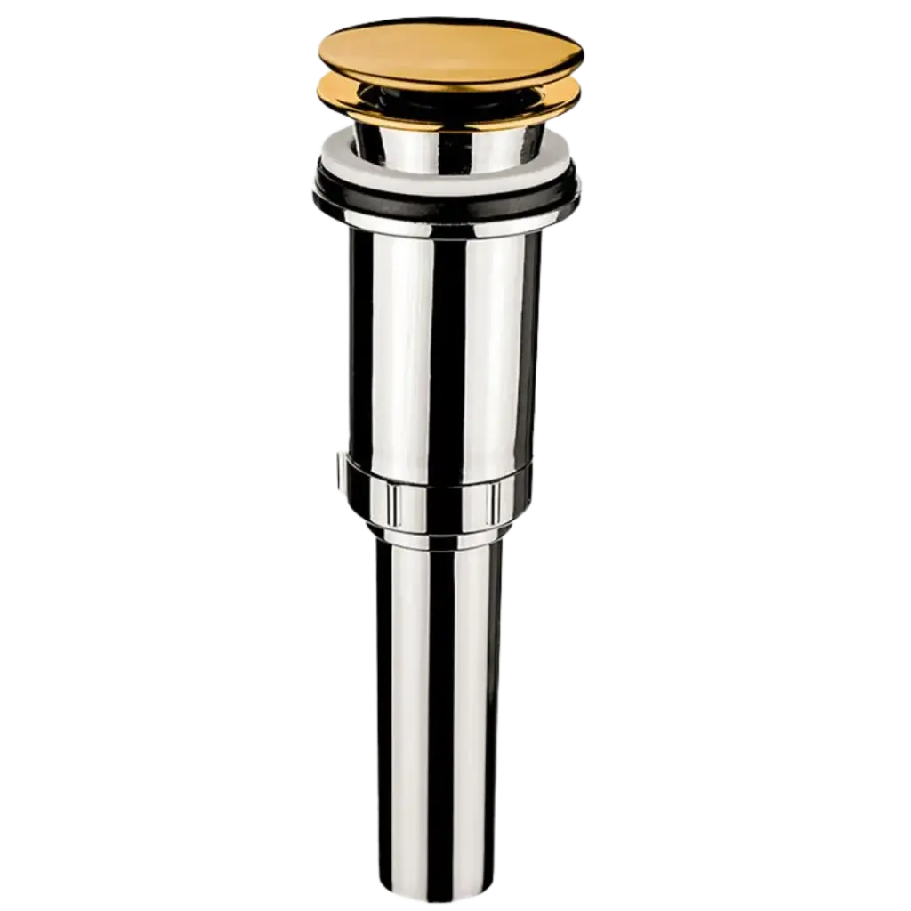 DESAGUE DE LAVAMANOS 2 EN 1 HONGO RIA GOLD QUALITY METAL | Decogrifos